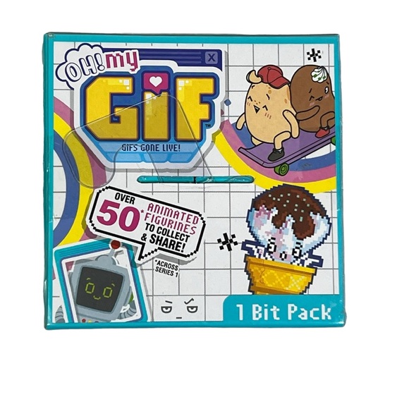Other | Oh My Gif Blind Mystery Bit Pack Gifs Gone Live Animated Figure ...